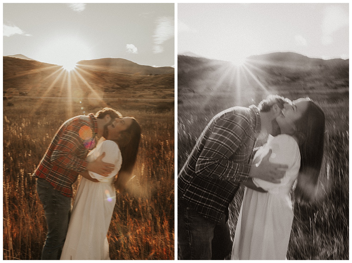 Sunset Engagement Session | Leyla + Sean